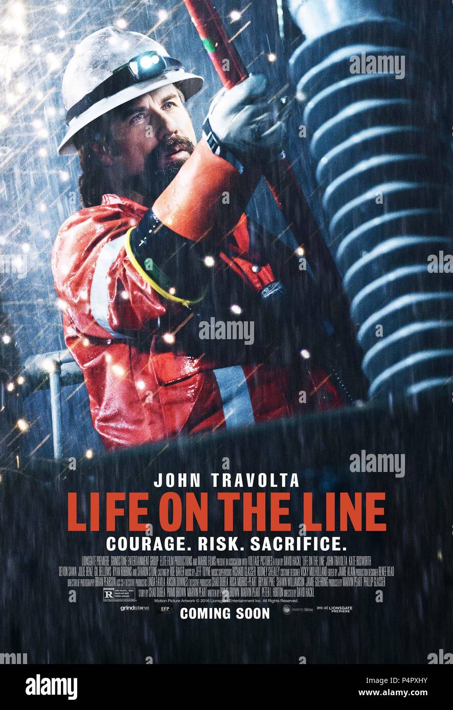 Original Film Title: LIFE ON THE LINE. English Title: LIFE ON THE LINE ...