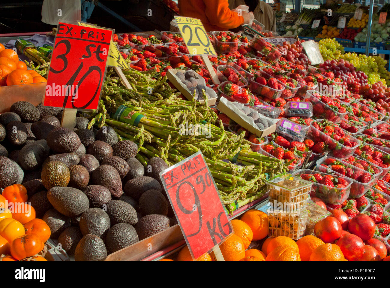Market Stockholm Sweden Stock Photo - Alamy