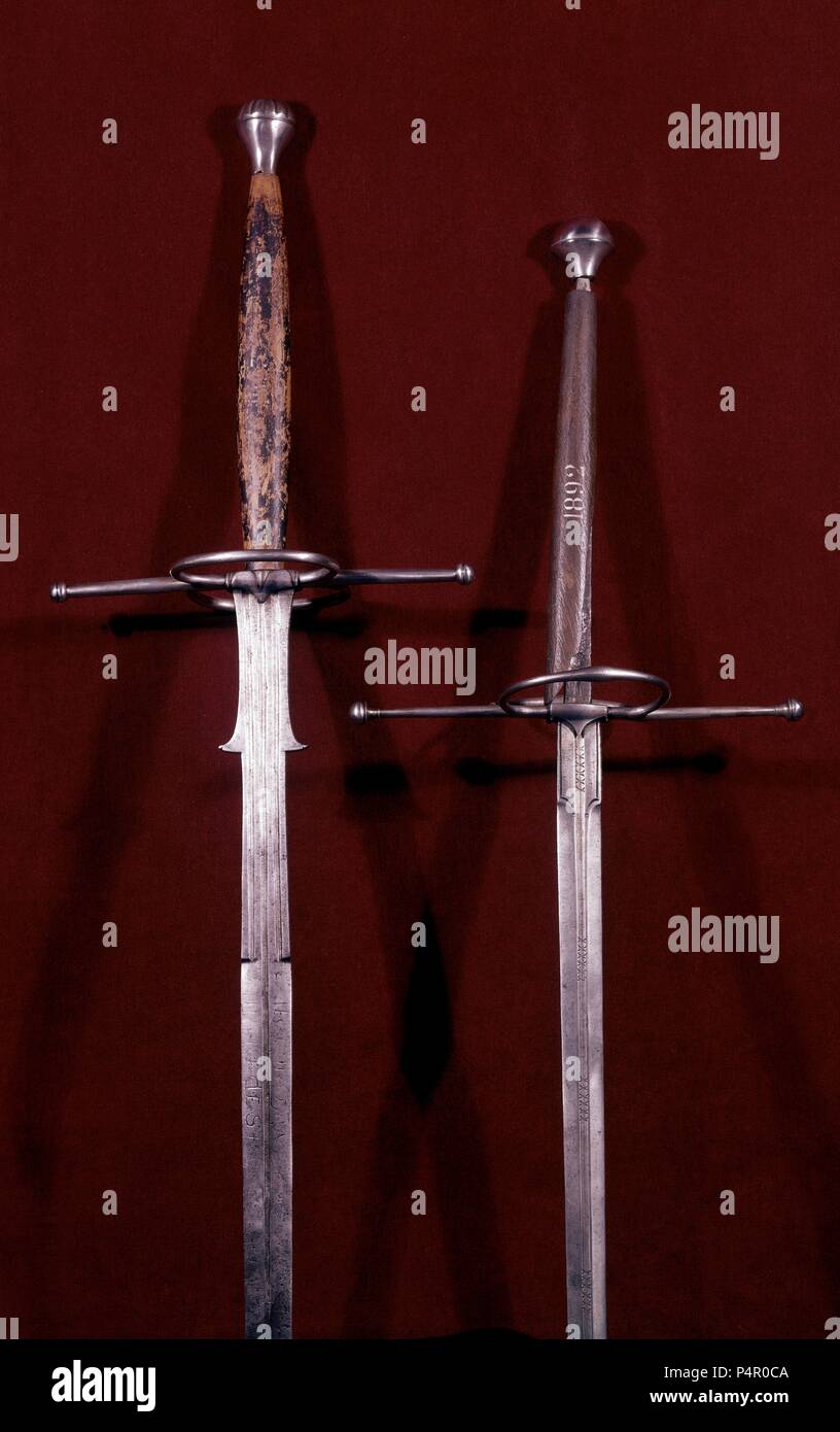 DOS MONTANTES. Location: ALCAZAR / MUSEO DEL EJERCITO-COLECCIÓN, TOLEDO ...