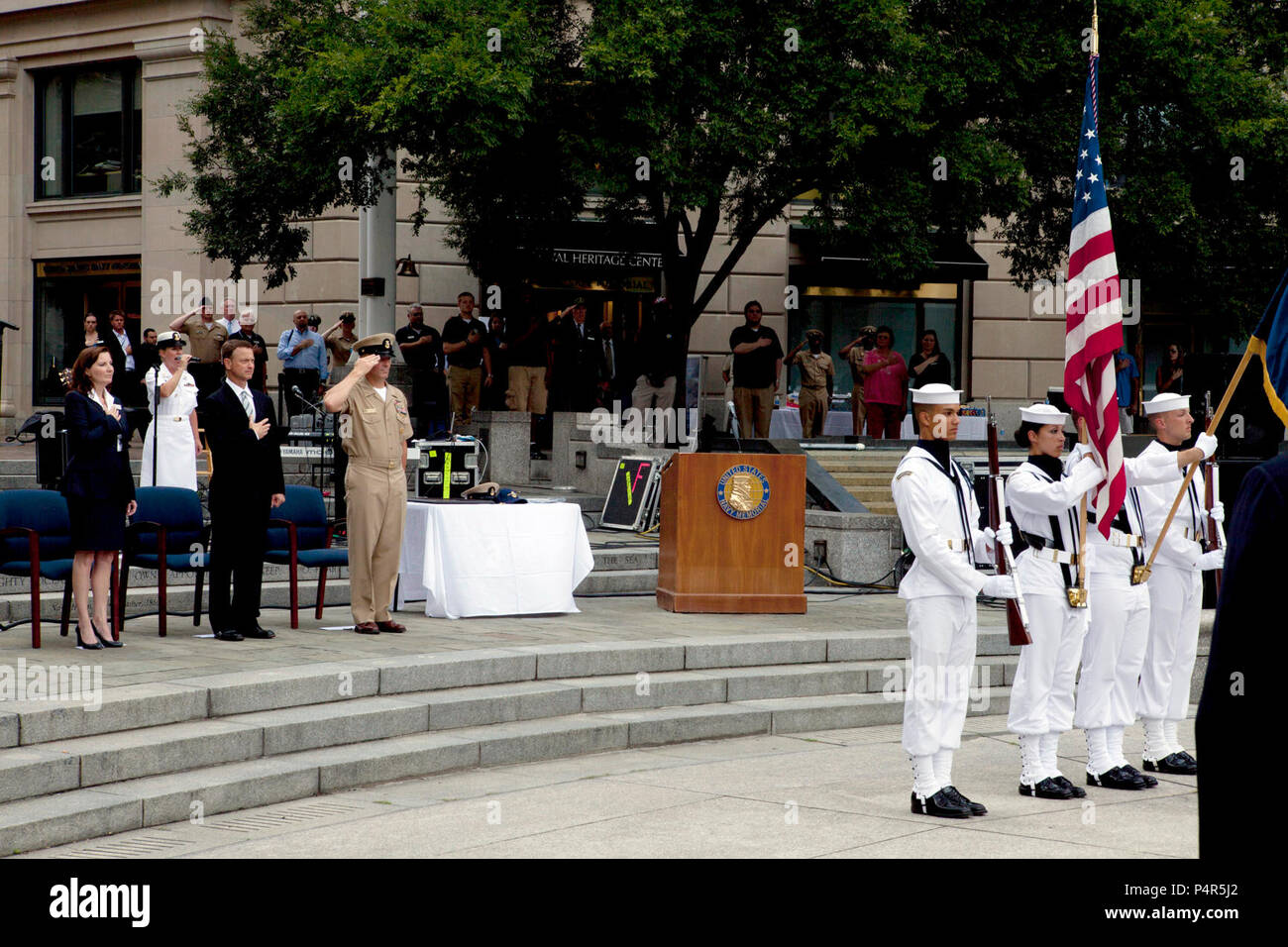 WASHINGTON, D.C. (August 24, 2012) Musician 1st Class Shana Sullivan ...