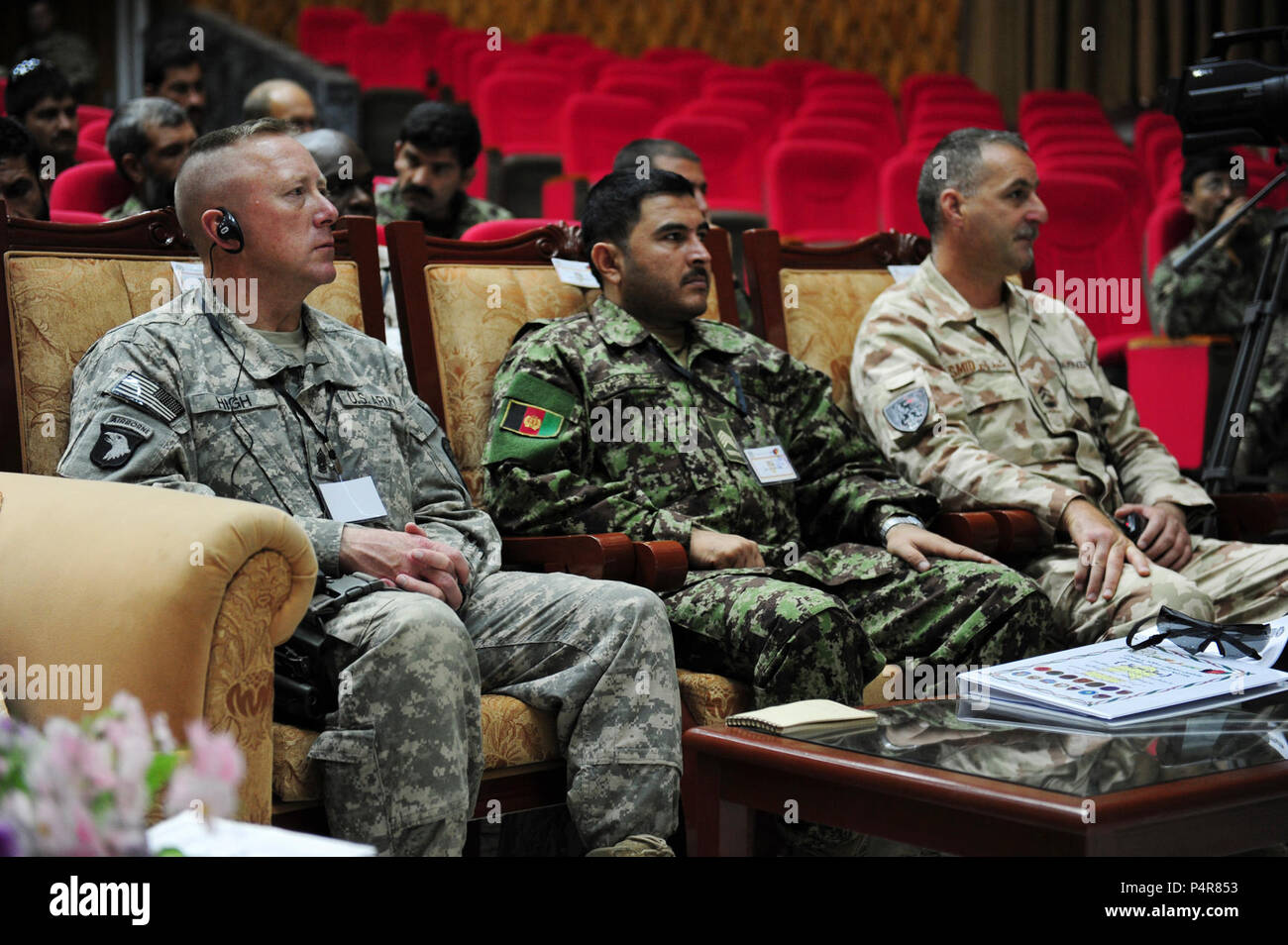 KABUL - Command Sergent Major William High, NATO Training Mission ...