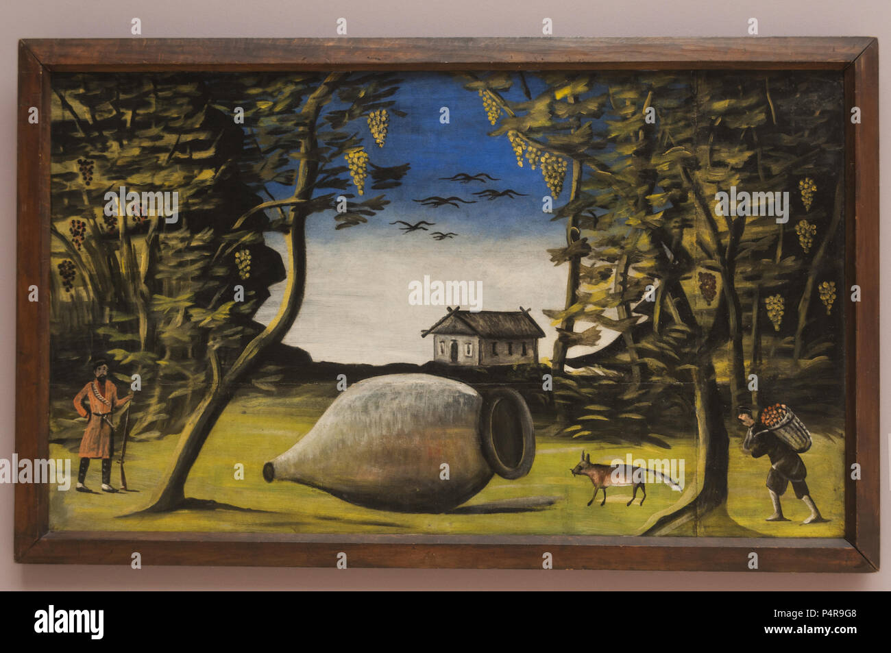 Georgia, Tbilisi, National Gallery, painting by famous Georgian artist ...