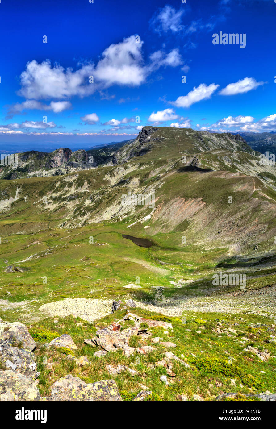 Beautiful landscape in the high mountain Stock Photo - Alamy