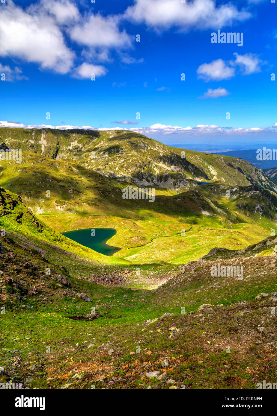 Beautiful landscape in the high mountain Stock Photo - Alamy