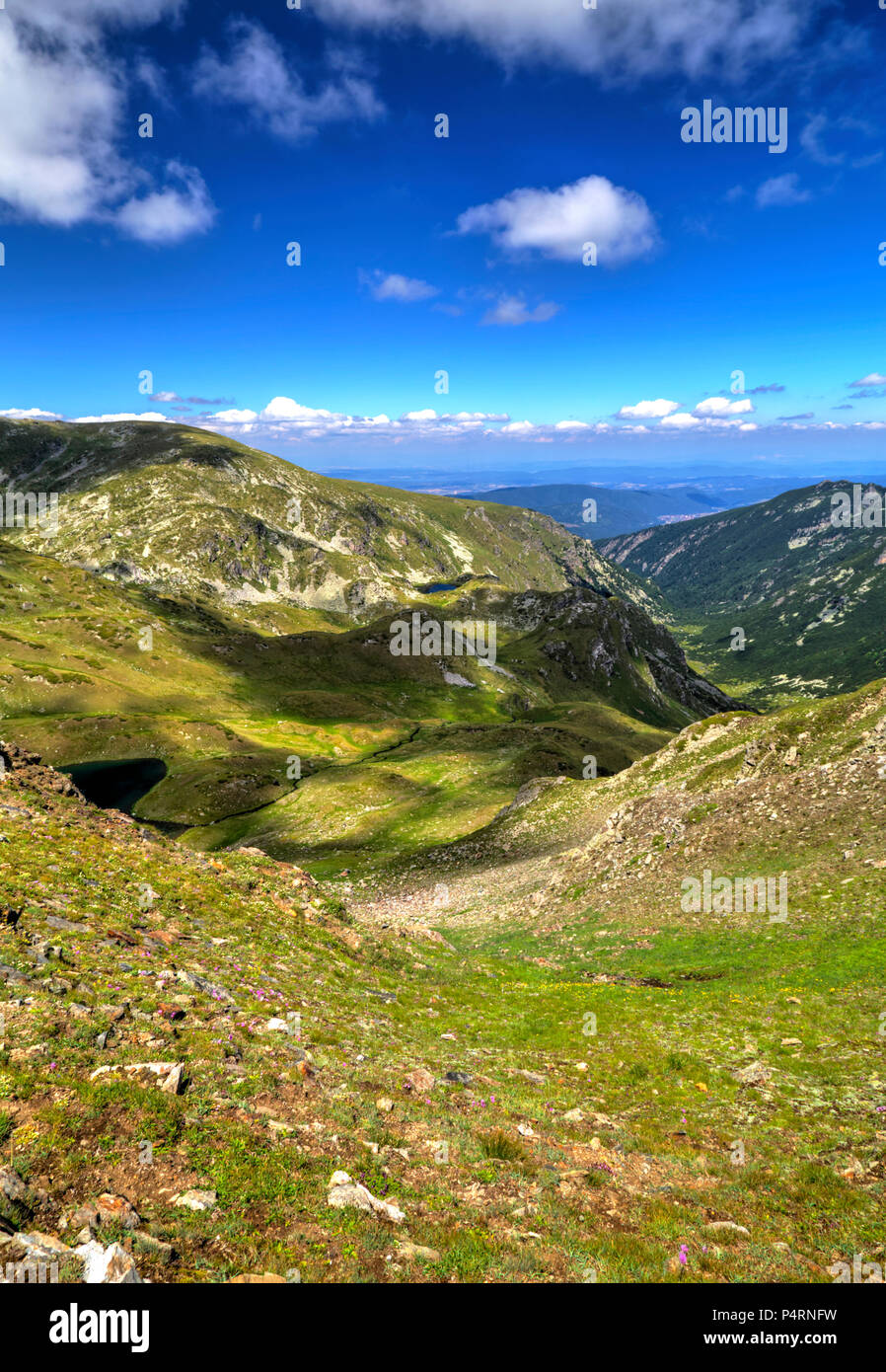 Beautiful landscape in the high mountain Stock Photo - Alamy