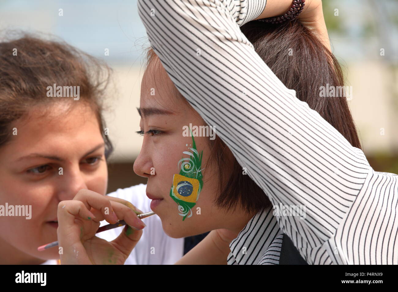 Brazil vs russia hi-res stock photography and images - Alamy