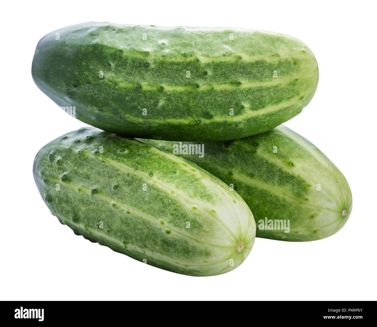Fresh cucumber isolated on white background Stock Photo - Alamy