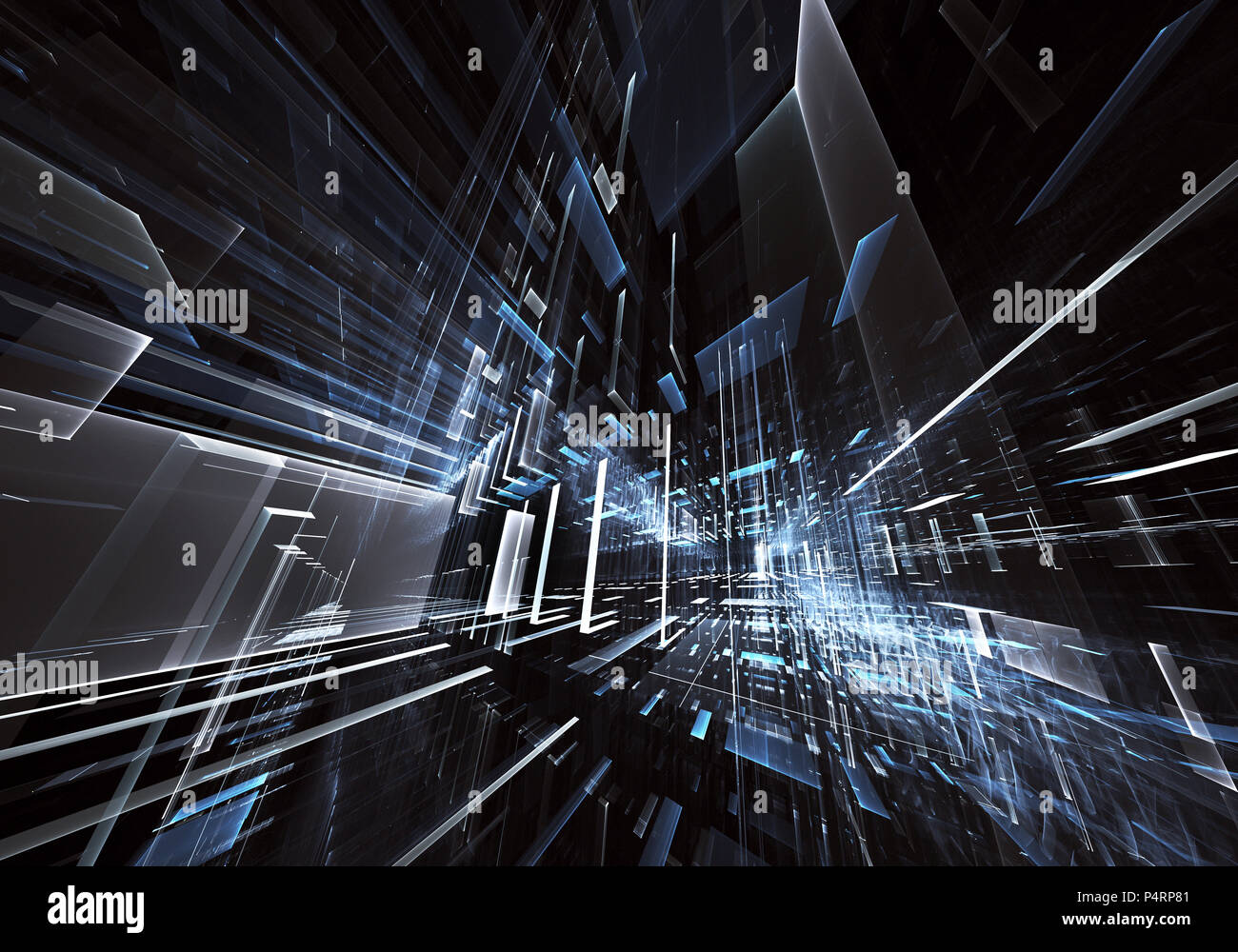 Abstract technology illustration Stock Photo - Alamy