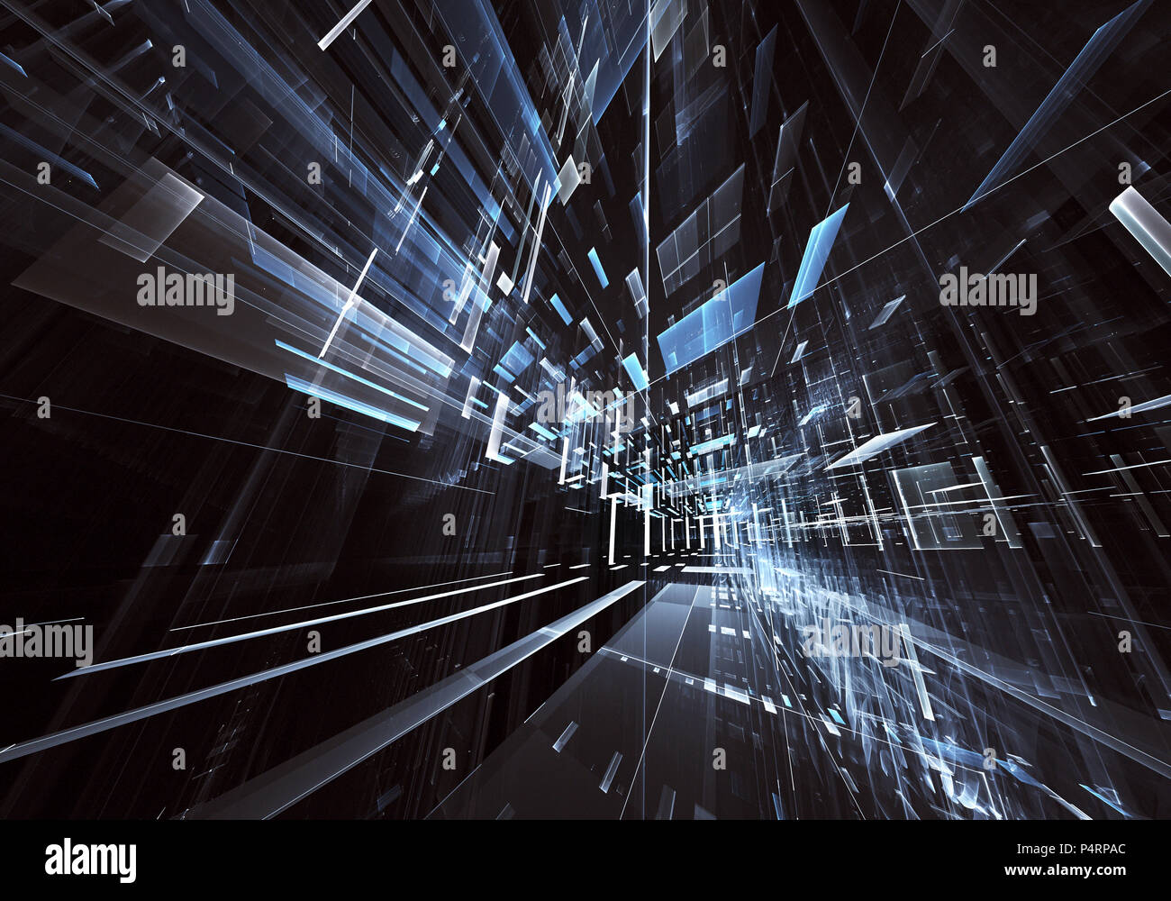 Abstract technology illustration Stock Photo - Alamy