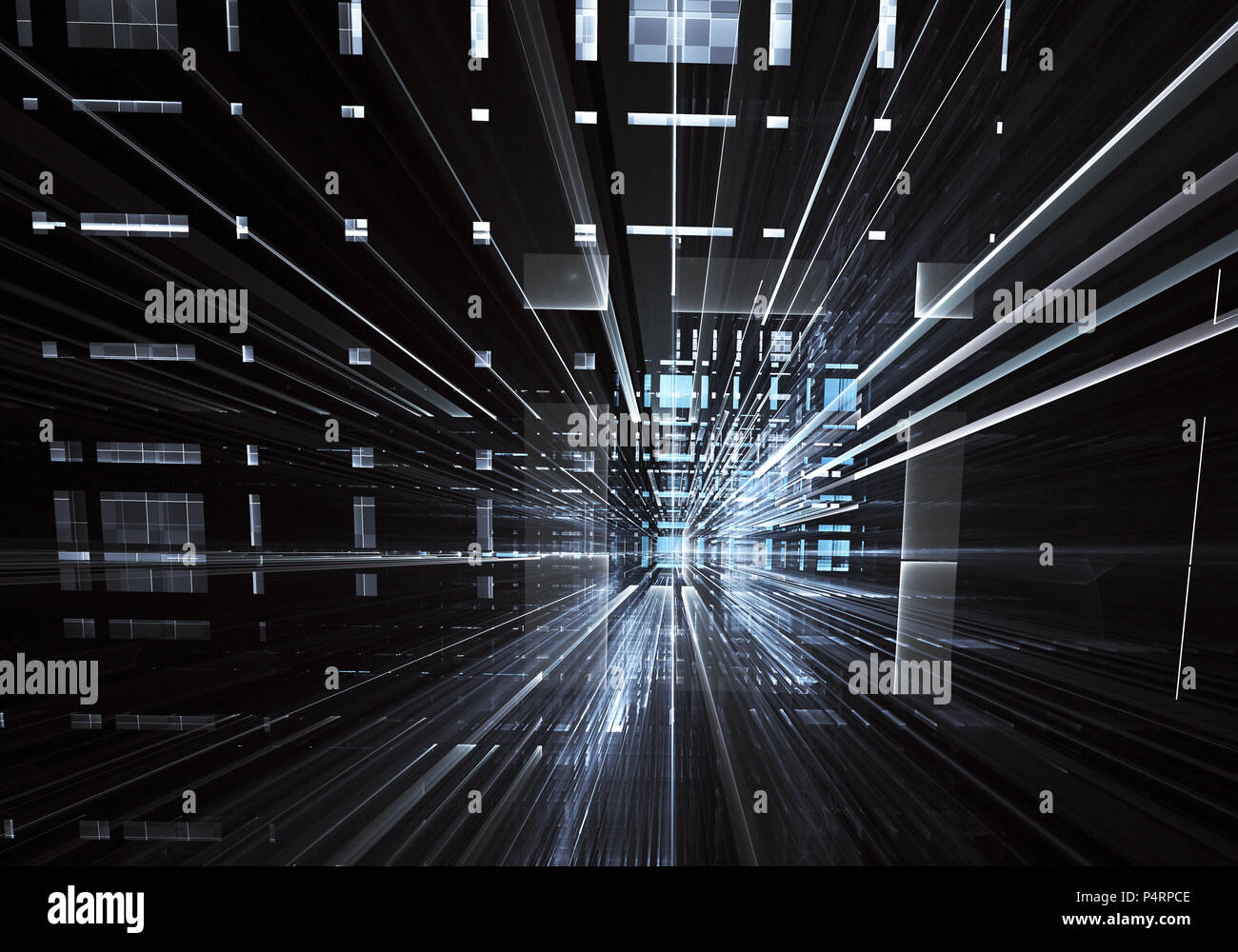 Abstract technology illustration Stock Photo - Alamy