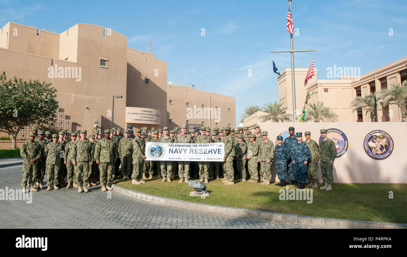 NAVAL SUPPORT ACTIVITY BAHRAIN (Feb. 25, 2015) – Vice Adm. John Miller ...