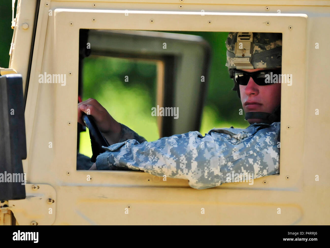 NAVAL STATION GUANTANAMO BAY, Cuba (Sept. 13, 2011) – The driver of a ...