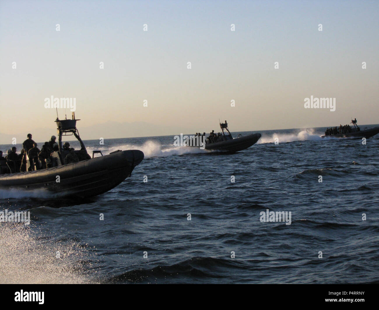 CAVITE, Philippines (Feb. 4, 2010) Sailors aboard three Armed Forces of ...