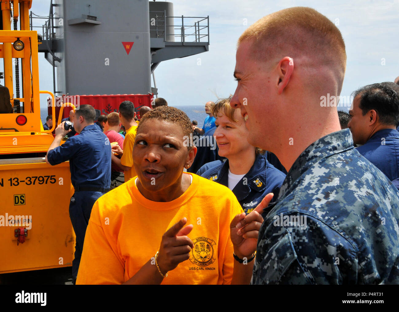 OCEAN (March 5, 2010) Master Chief April Beldo, Command Master Chief of ...