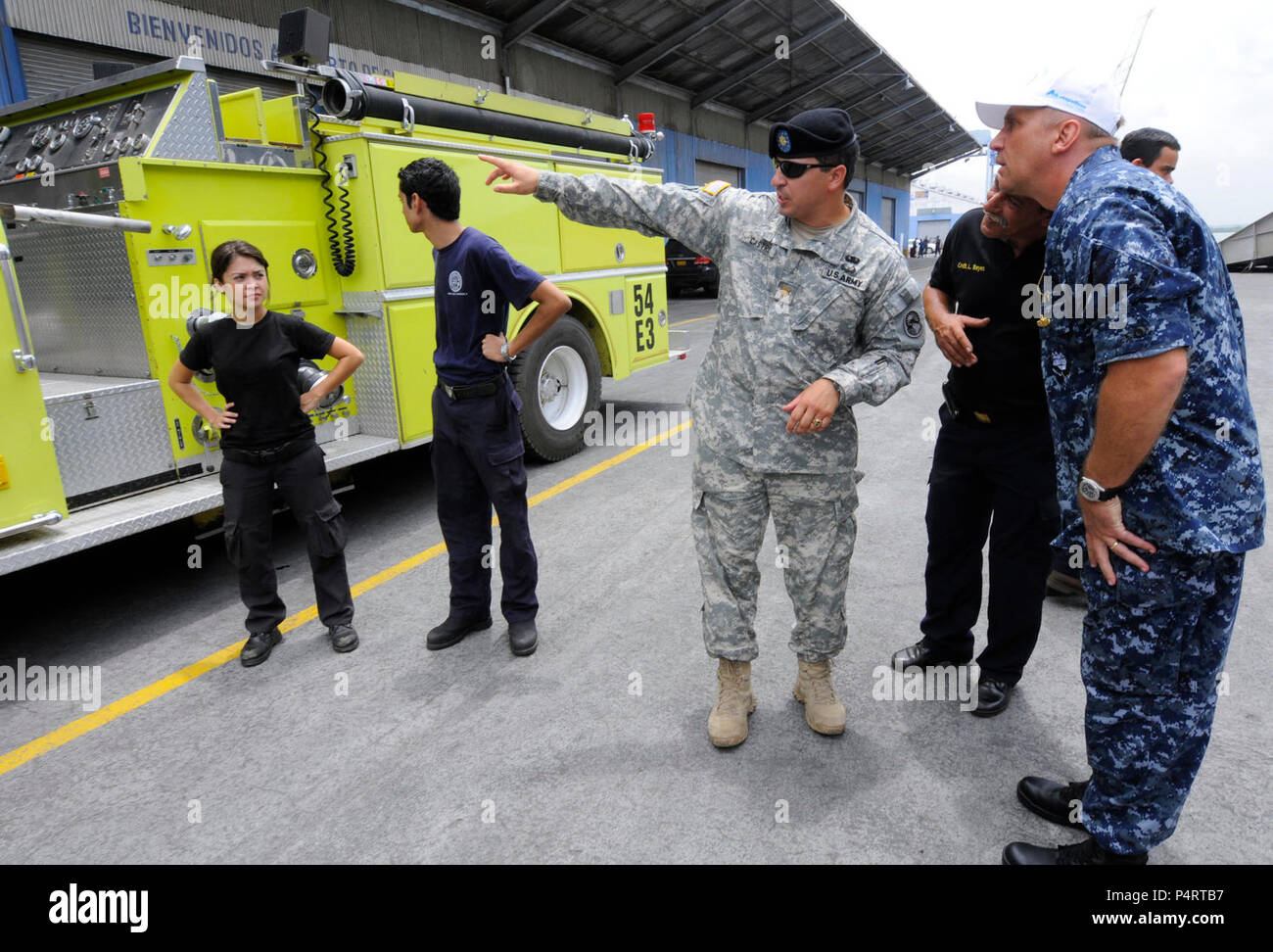 Navy civilian firefighters hi-res stock photography and images - Alamy