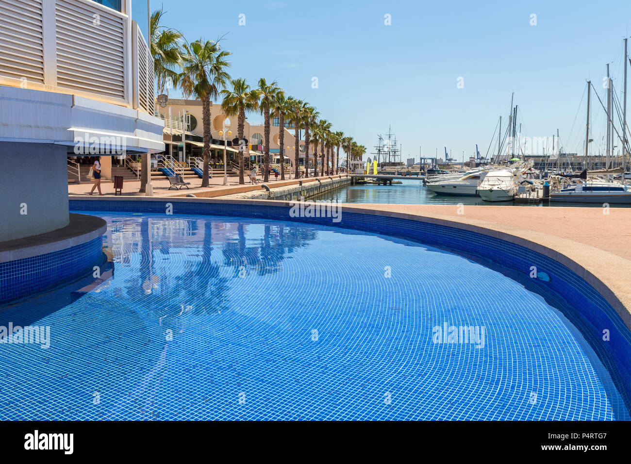 Alicante harbor hi-res stock photography and images - Alamy