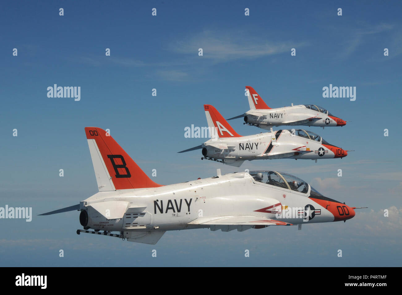 U.S. Navy T-45 Goshawk training aircraft assigned to Training Air Wing ...