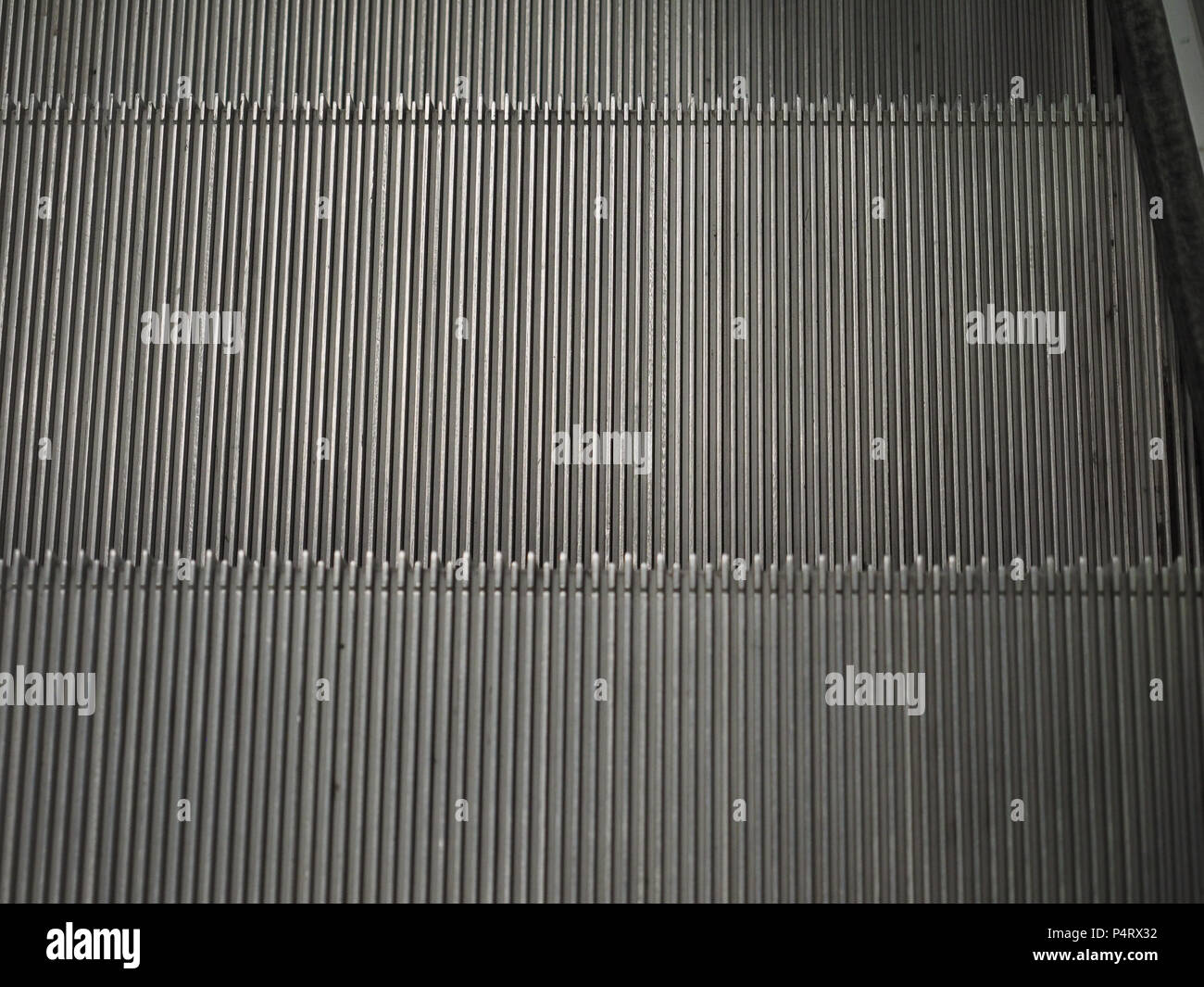 steel steps of an elevator in tube station Stock Photo - Alamy