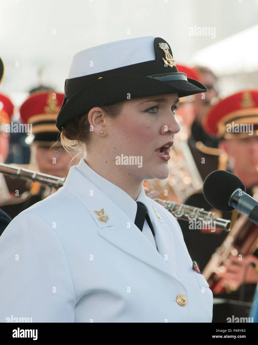 Arlington, VA (September 11, 2011) -- Musician 1st Class Susan Kavinski ...