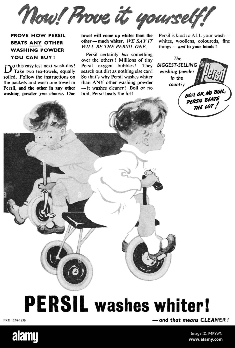 Persil advert hi-res stock photography and images - Alamy