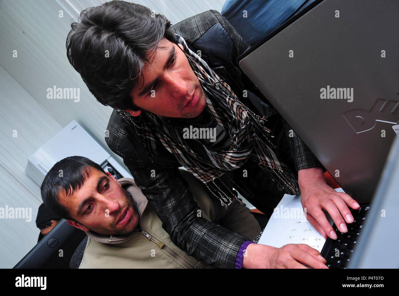PARWAN, Afghanistan – (Jan. 27, 2012) An Afghan National Police student ...