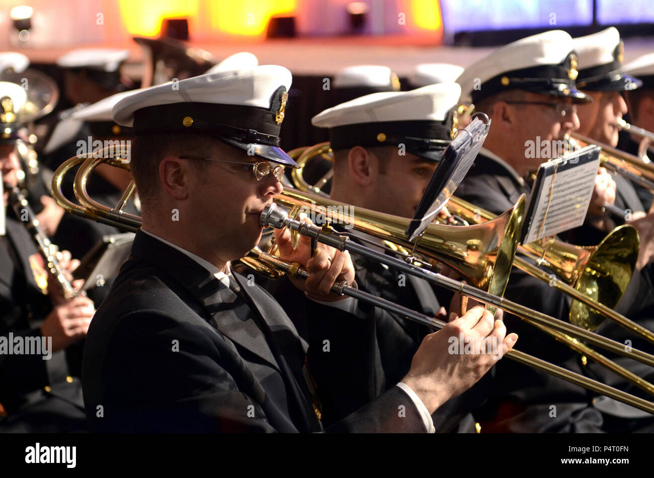 WASHINGTON, D.C. (February 22, 2012) Musician 1st Class David Miller of ...