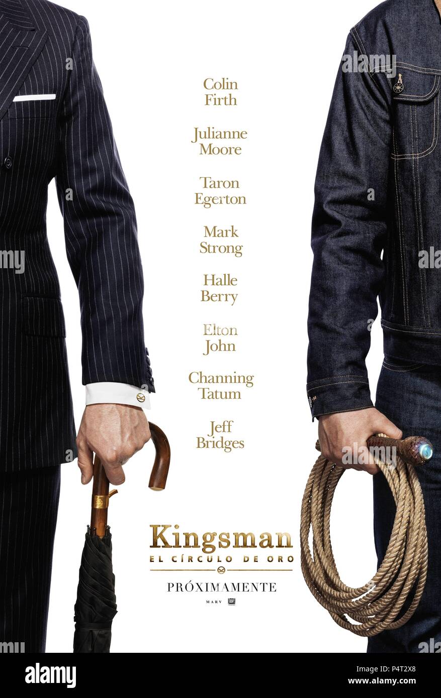 Original Film Title: KINGSMAN: THE GOLDEN CIRCLE. English Title ...