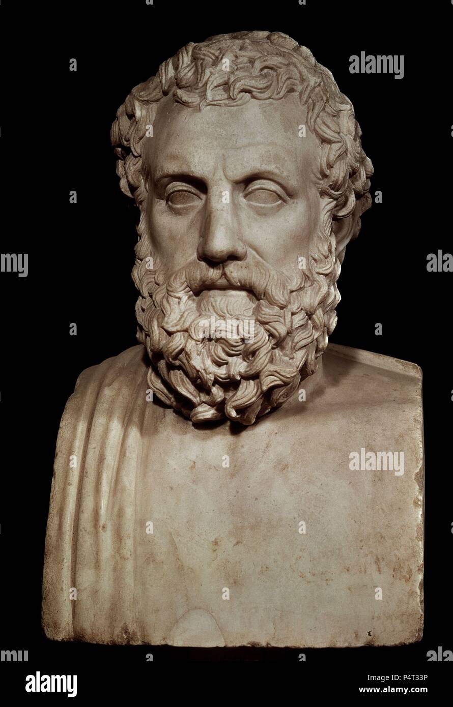 ESQUILO - RETRATO IDEALIZADO DE ORIGINAL 340 AC. Location: NATIONAL ...