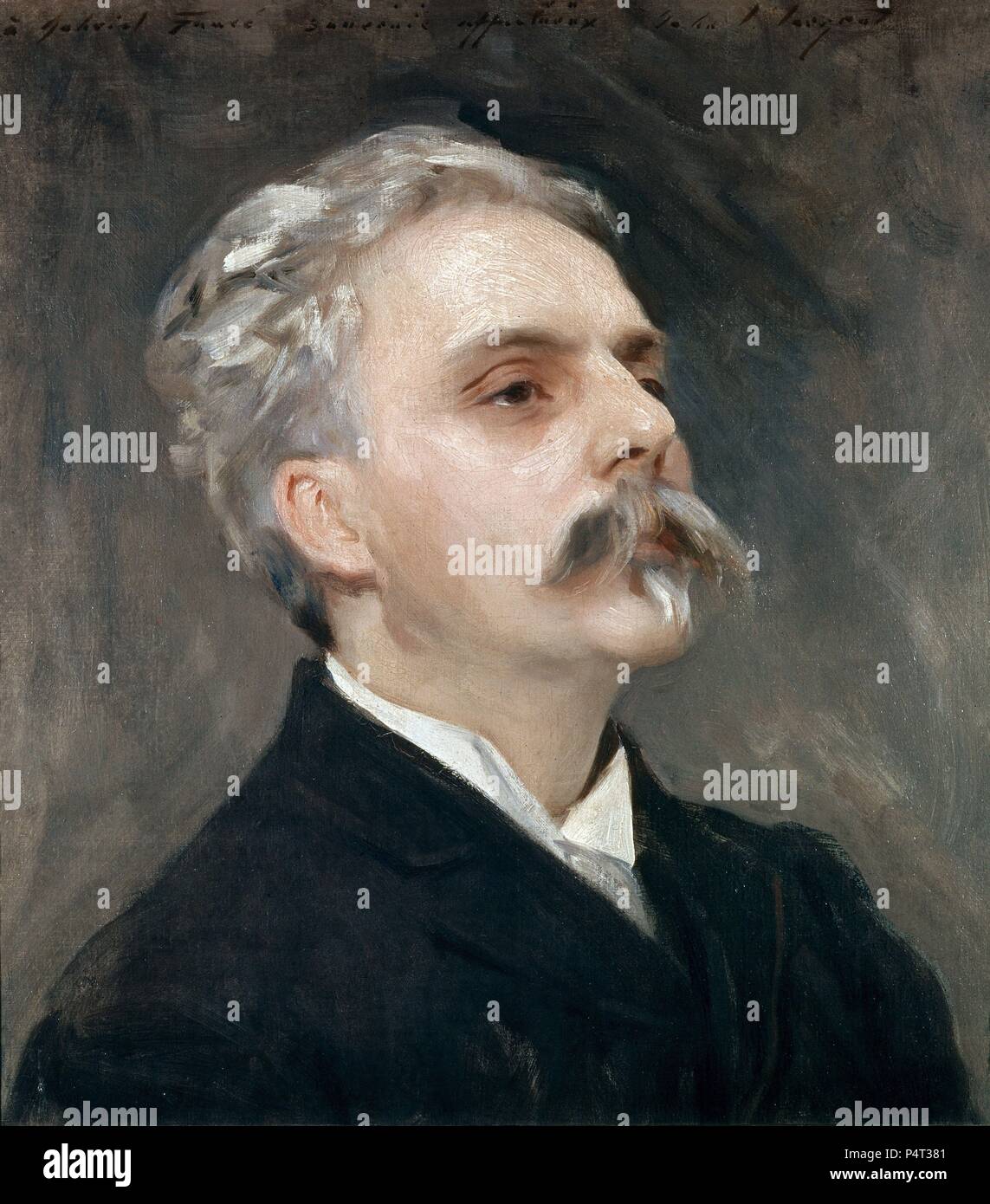 Portrait of Gabriel Faure - oil on canvas. Author: John Singer Sargent ...