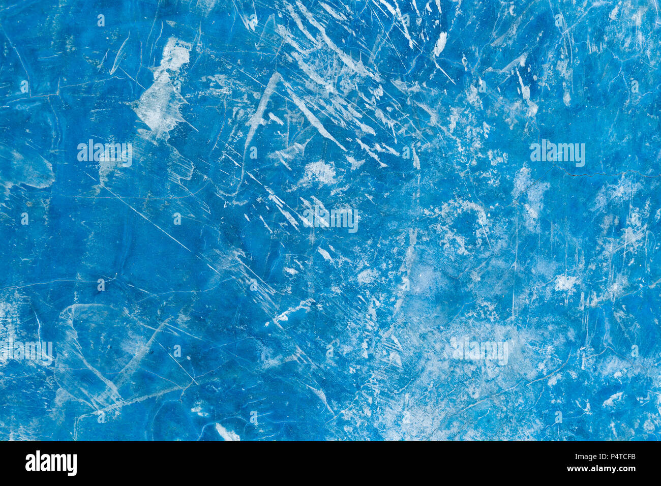 Old blue color wood wall textured, vintage pattern background concept ...