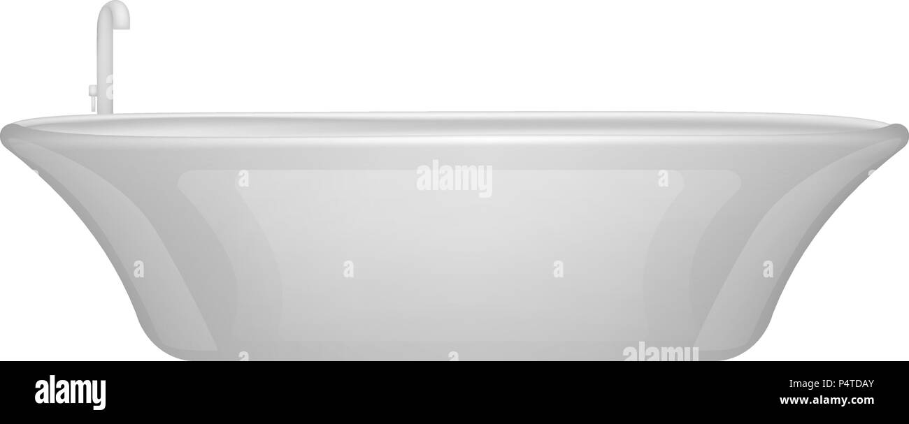 Modern bathtub mockup, realistic style Stock Vector Image & Art - Alamy