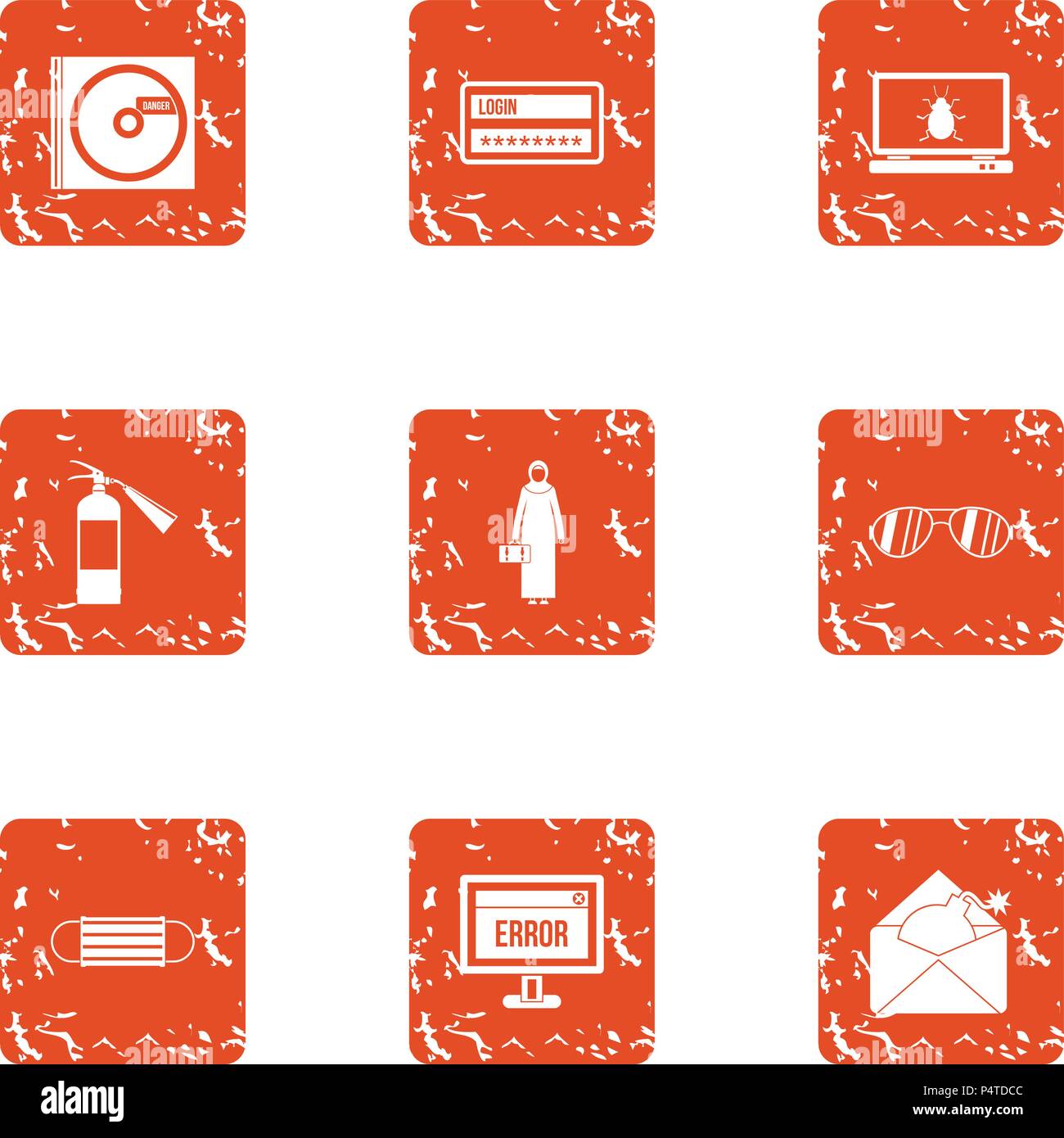 Network vulnerability illustration Stock Vector Images - Alamy