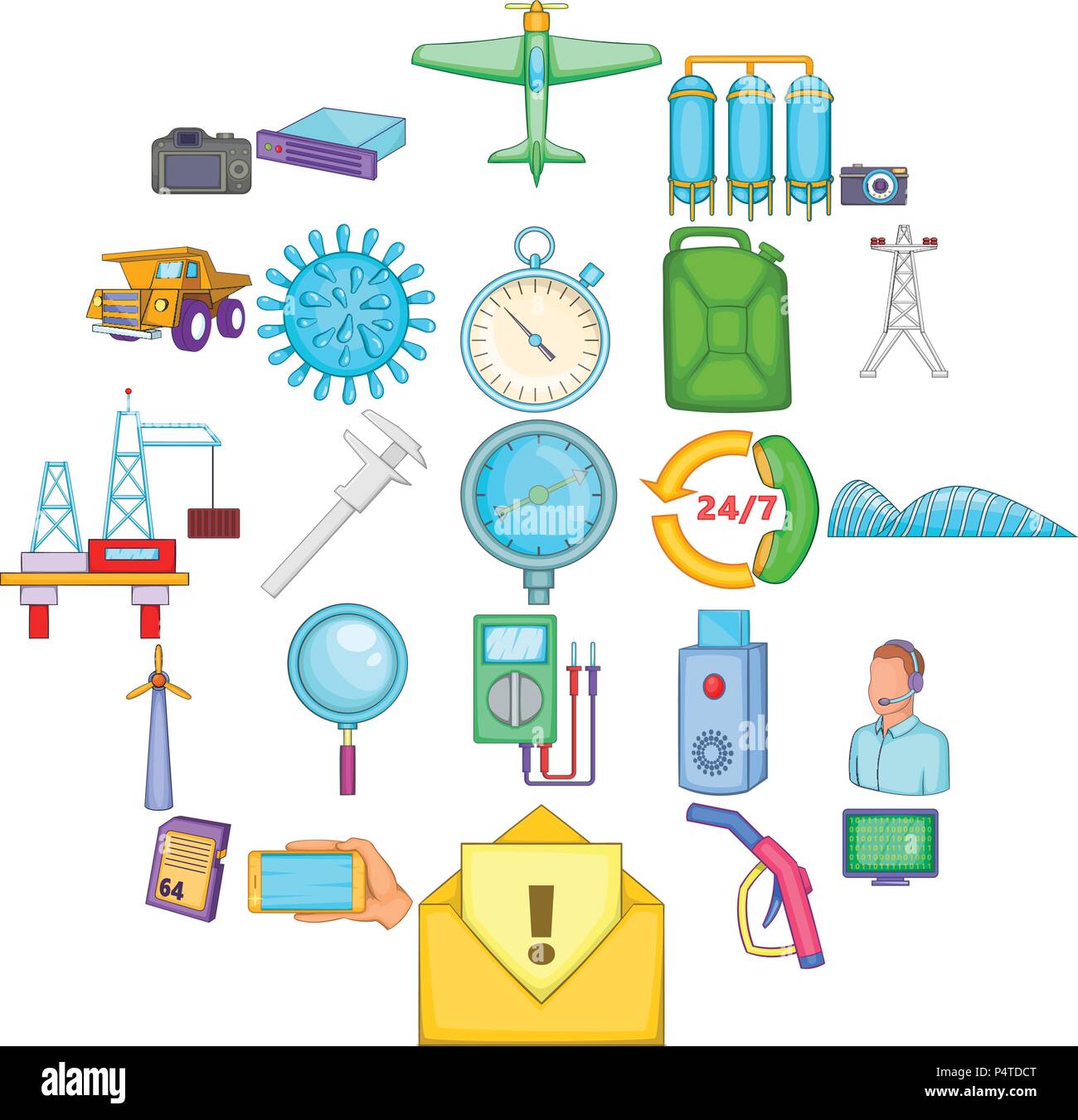 Thrift icons set, cartoon style Stock Vector Image & Art - Alamy