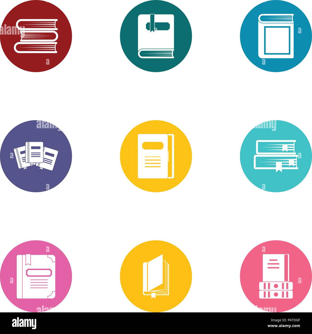 Volume icons set, flat style Stock Vector Image & Art - Alamy