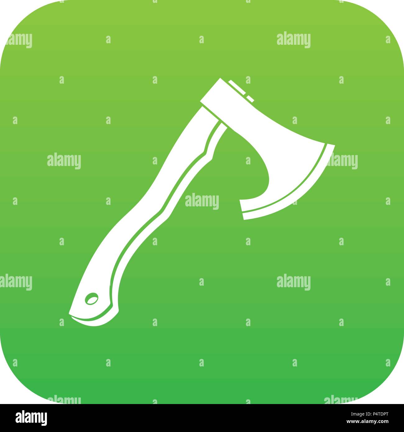 Hatchet icon digital green Stock Vector Image & Art - Alamy