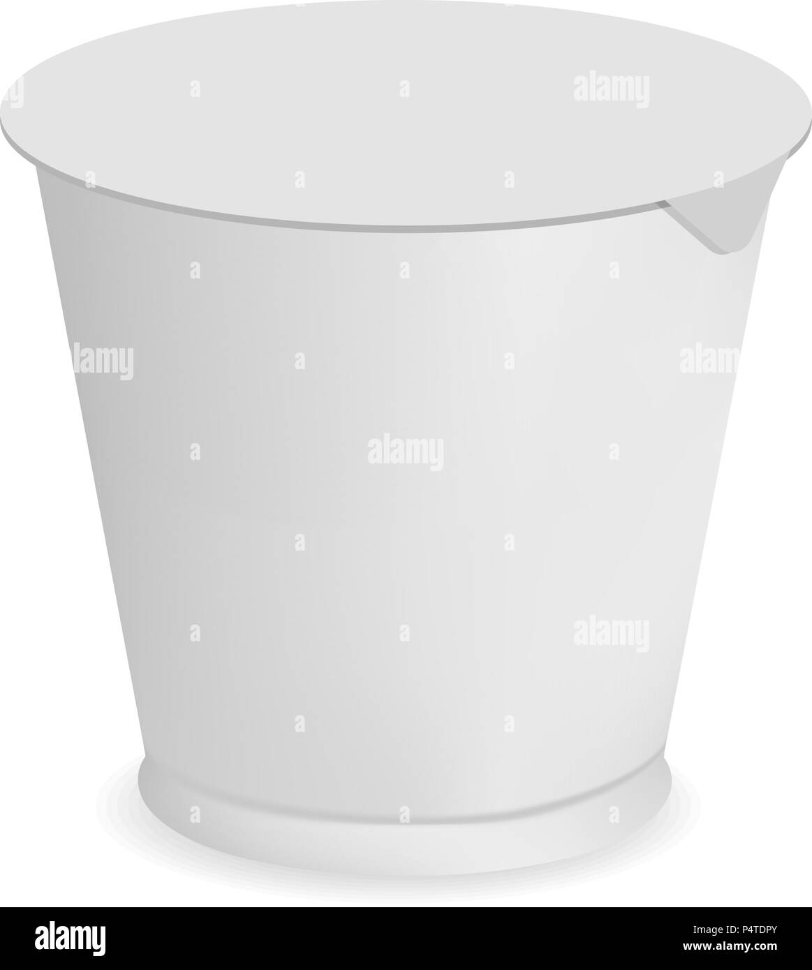 View ice cream pot Stock Vector Images - Alamy