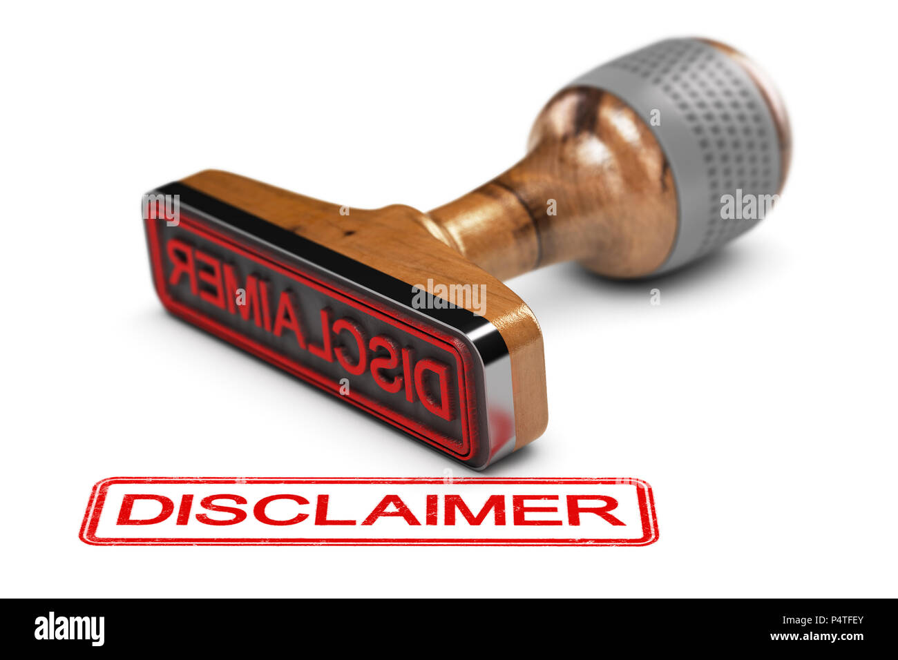 Disclaimer hi-res stock photography and images - Alamy