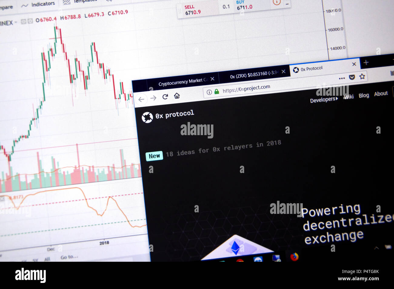 0x protocol hi-res stock photography and images - Alamy