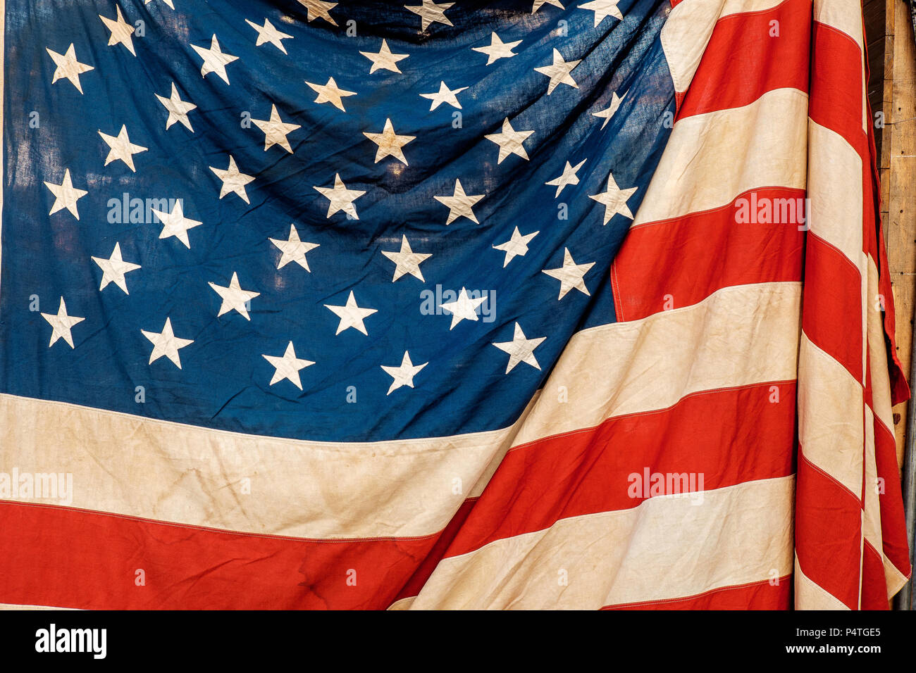 united states flag shown as texture and shadow Stock Photo - Alamy