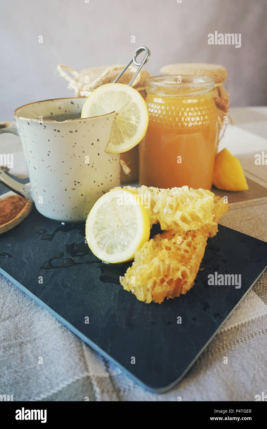 Traditional recipe against common cold Stock Photo - Alamy