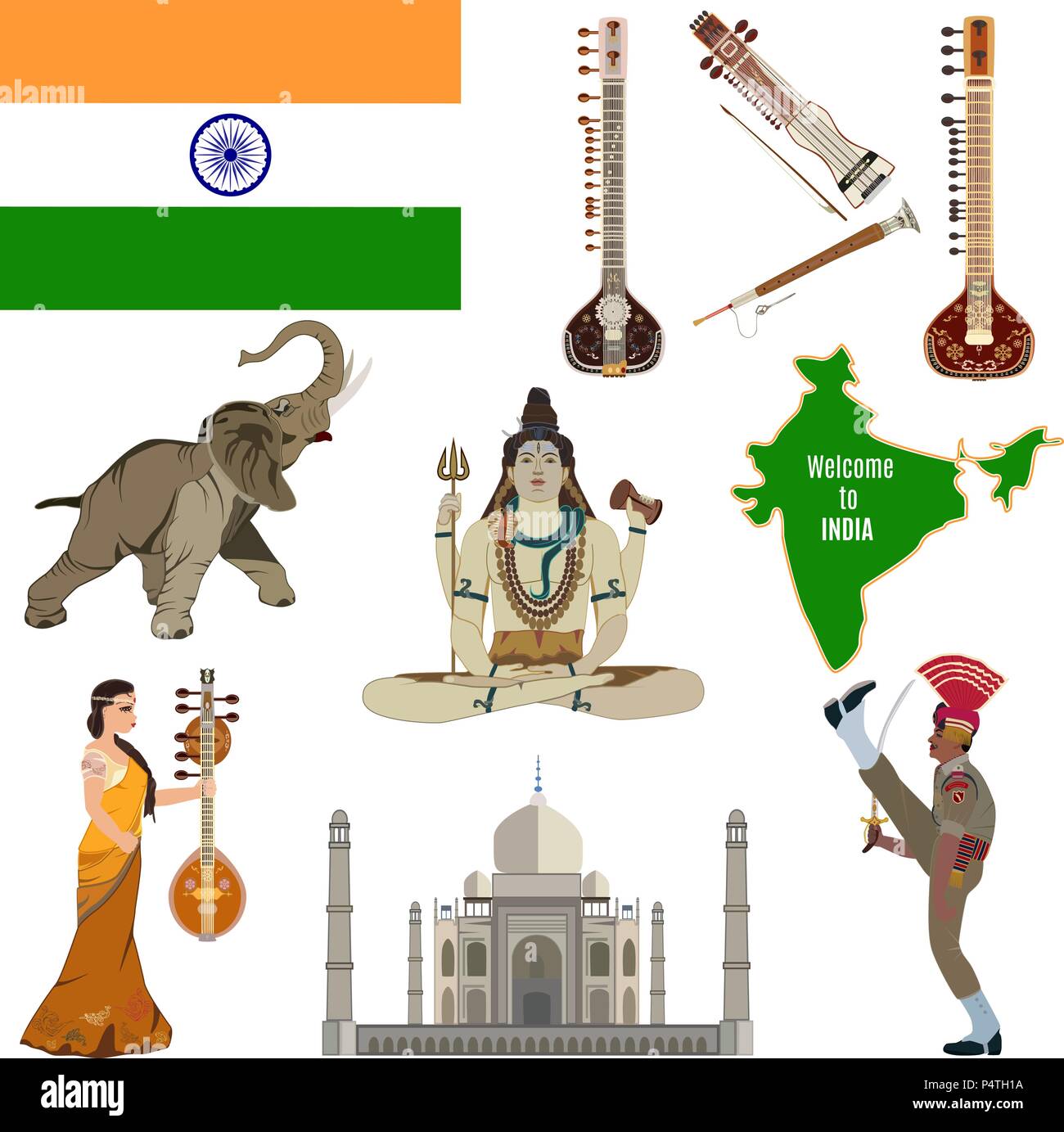 Lady ethnic Stock Vector Images - Alamy