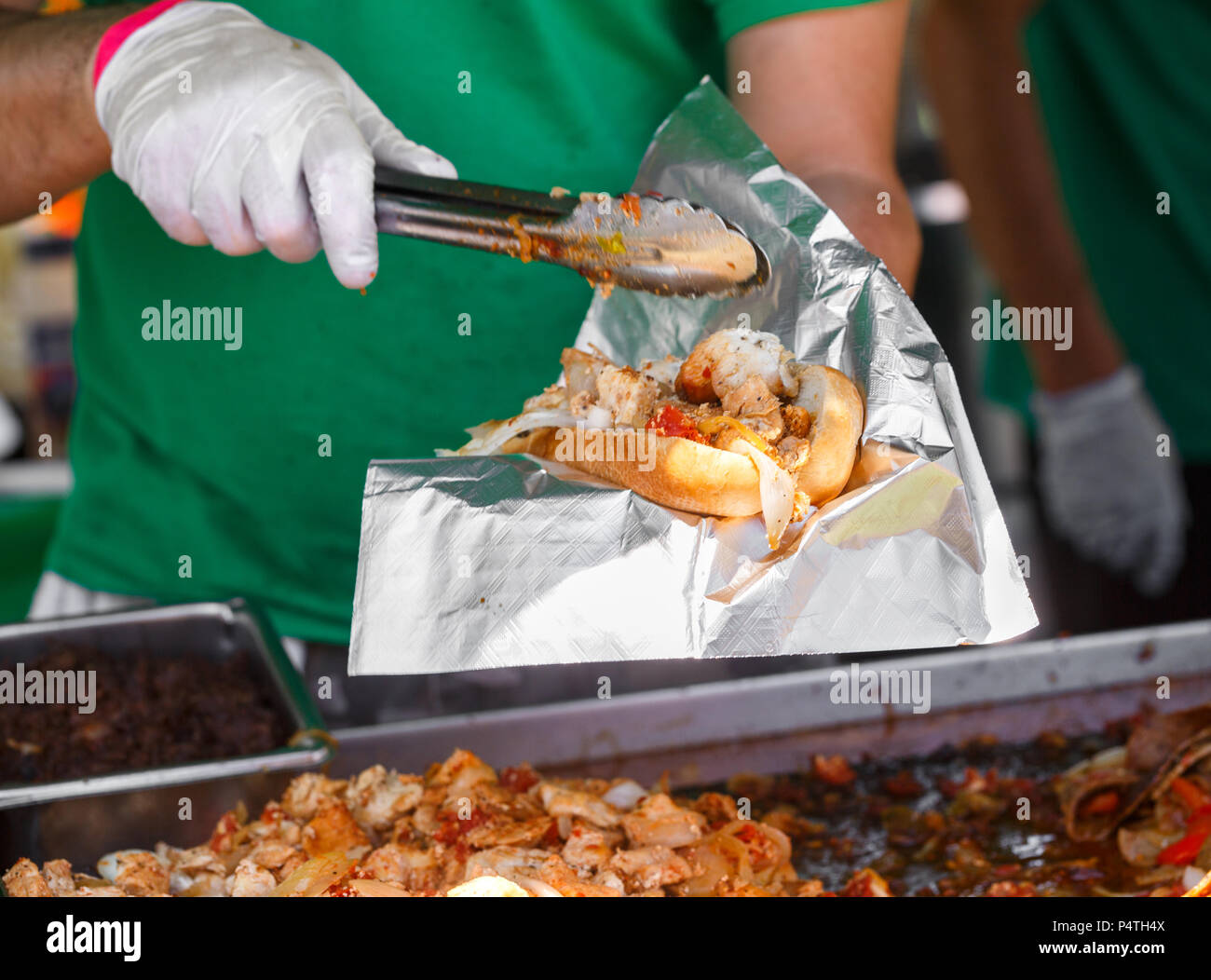 Food being served hi-res stock photography and images - Alamy