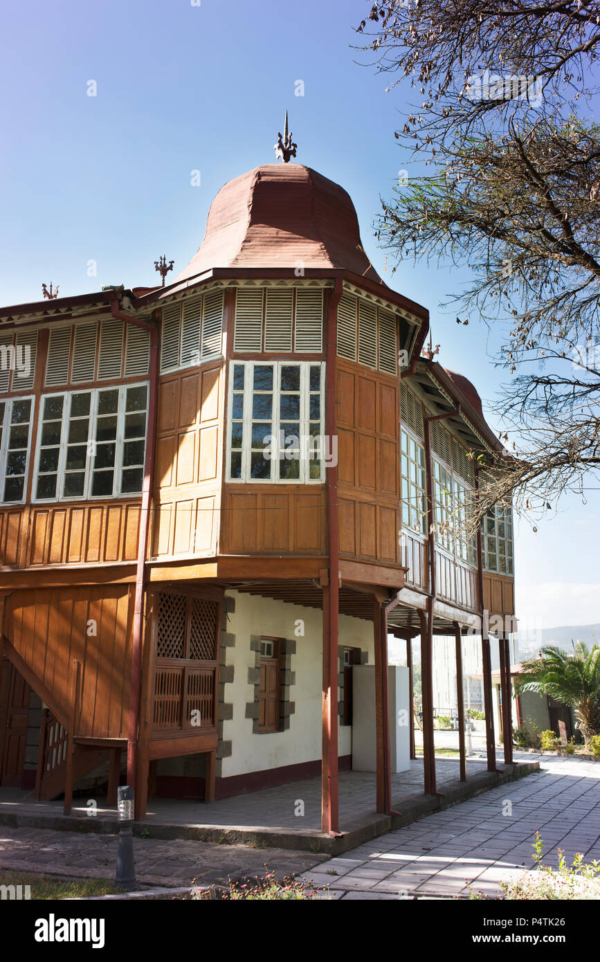 Exterior of the Addis Ababa Museum Stock Photo - Alamy