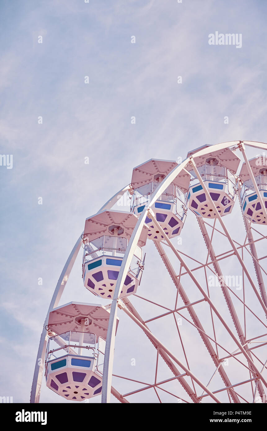 Ferris wheel in amusement park hi-res stock photography and images - Alamy