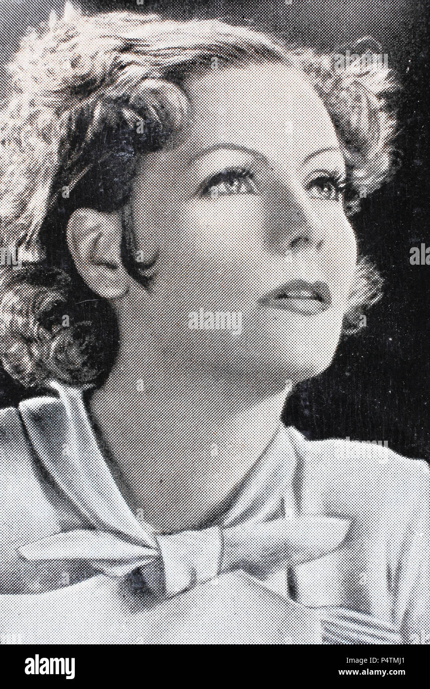 Greta Garbo (18 September 1905 – 15 April 1990) was a Swedish film ...