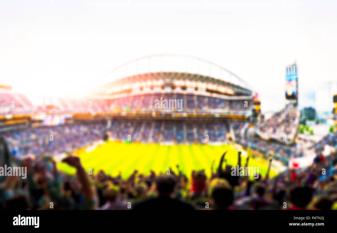 Blurred background crowd people stadium hi-res stock photography and ...