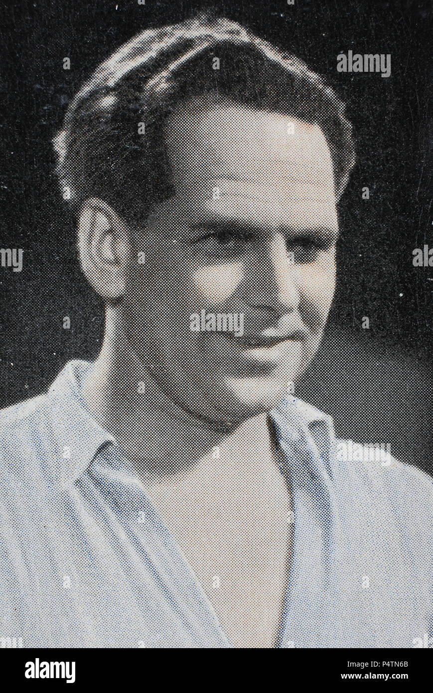 Olaf Bach (1892â€“1963) was a German film actor, digital improved ...