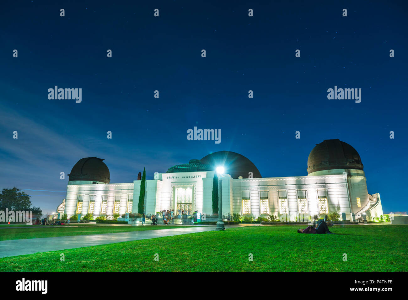 Griffith observatory telescope hi-res stock photography and images - Alamy