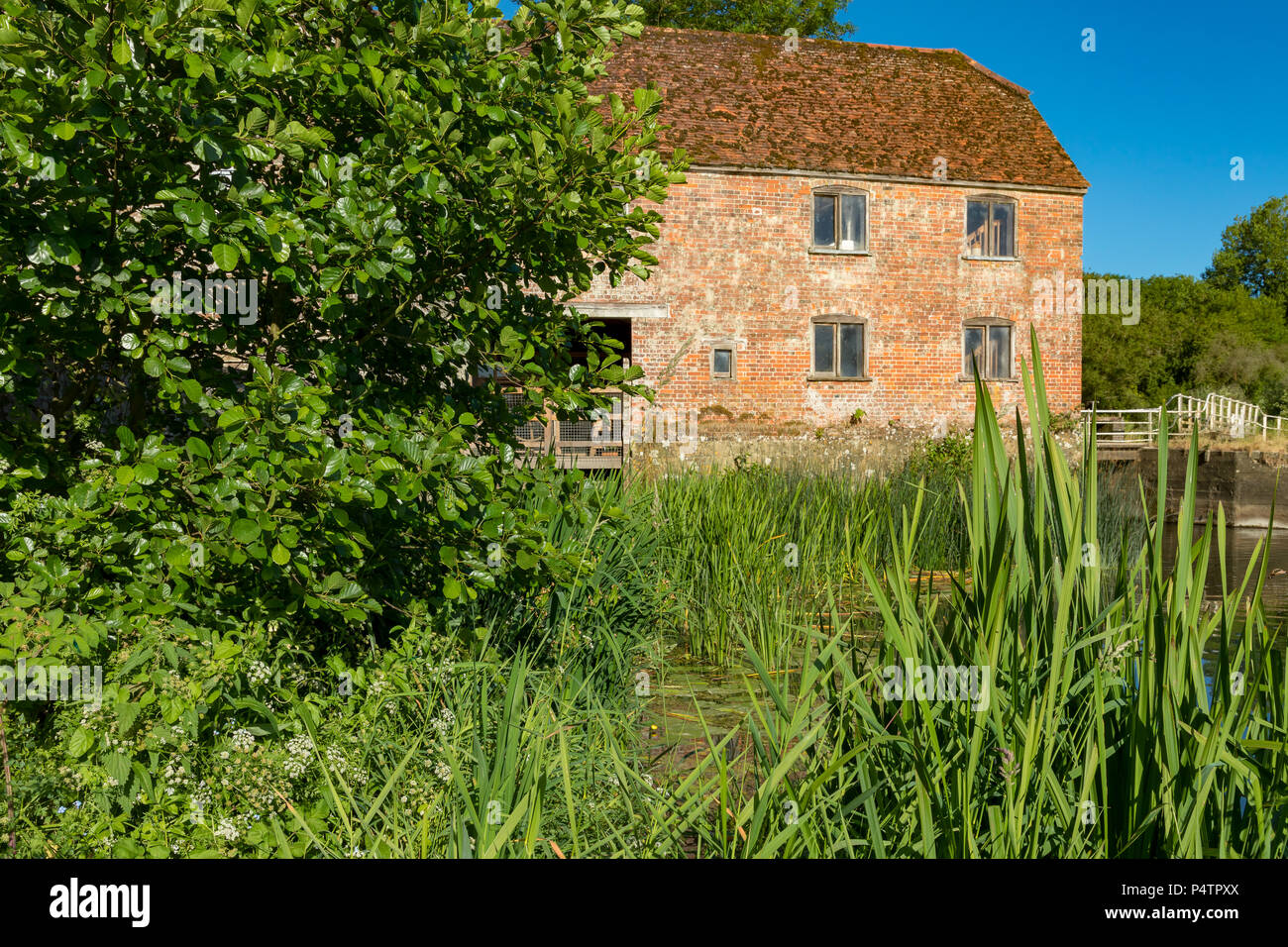 Sturminster Newton Dorset England June 22, 2018 The old mill on the ...