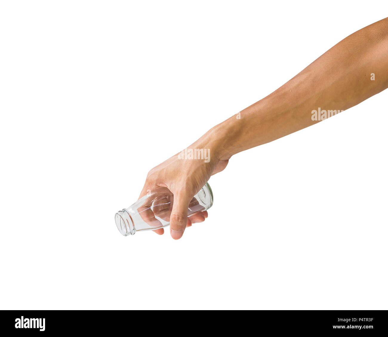 Hand holding empty water bottle hi-res stock photography and images - Alamy